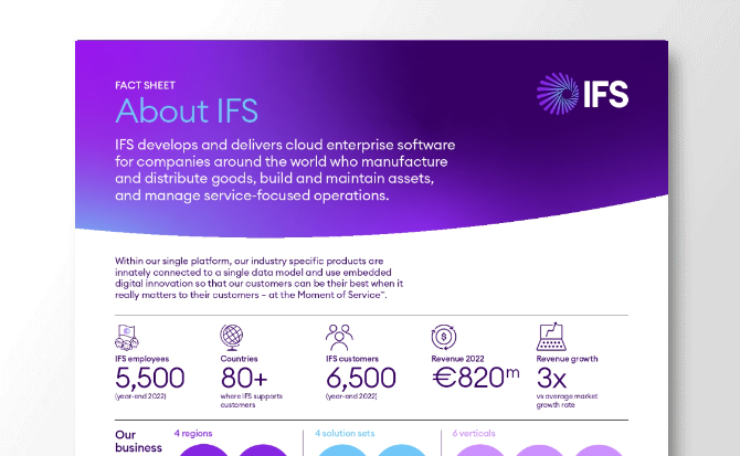 About IFS - Factsheet