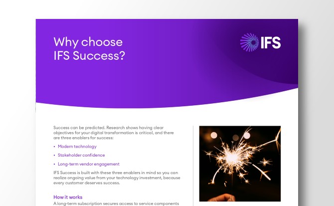 IFS Success: Fact sheet