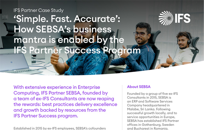 Sebsa-IFS Partner Success