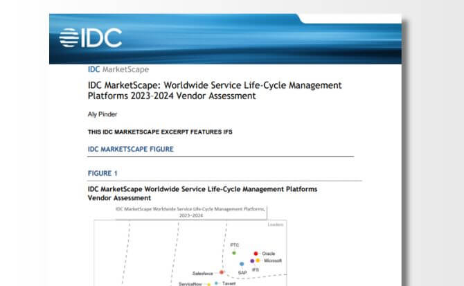 IFS - Global Enterprise Software Solution Provider